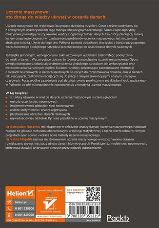 Python. Uczenie maszynowe. Wydanie II. Książka, ebook. Sebastian ...