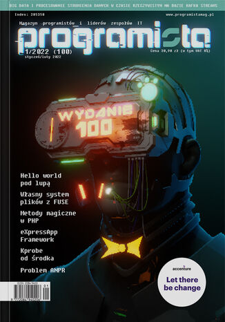 Programista nr 100. Wydanie jubileuszowe Magazyn Programista. Ebook - Księgarnia informatyczna ...