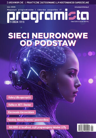 Programista nr 111. SIECI NEURONOWE OD PODSTAW Magazyn Programista ...